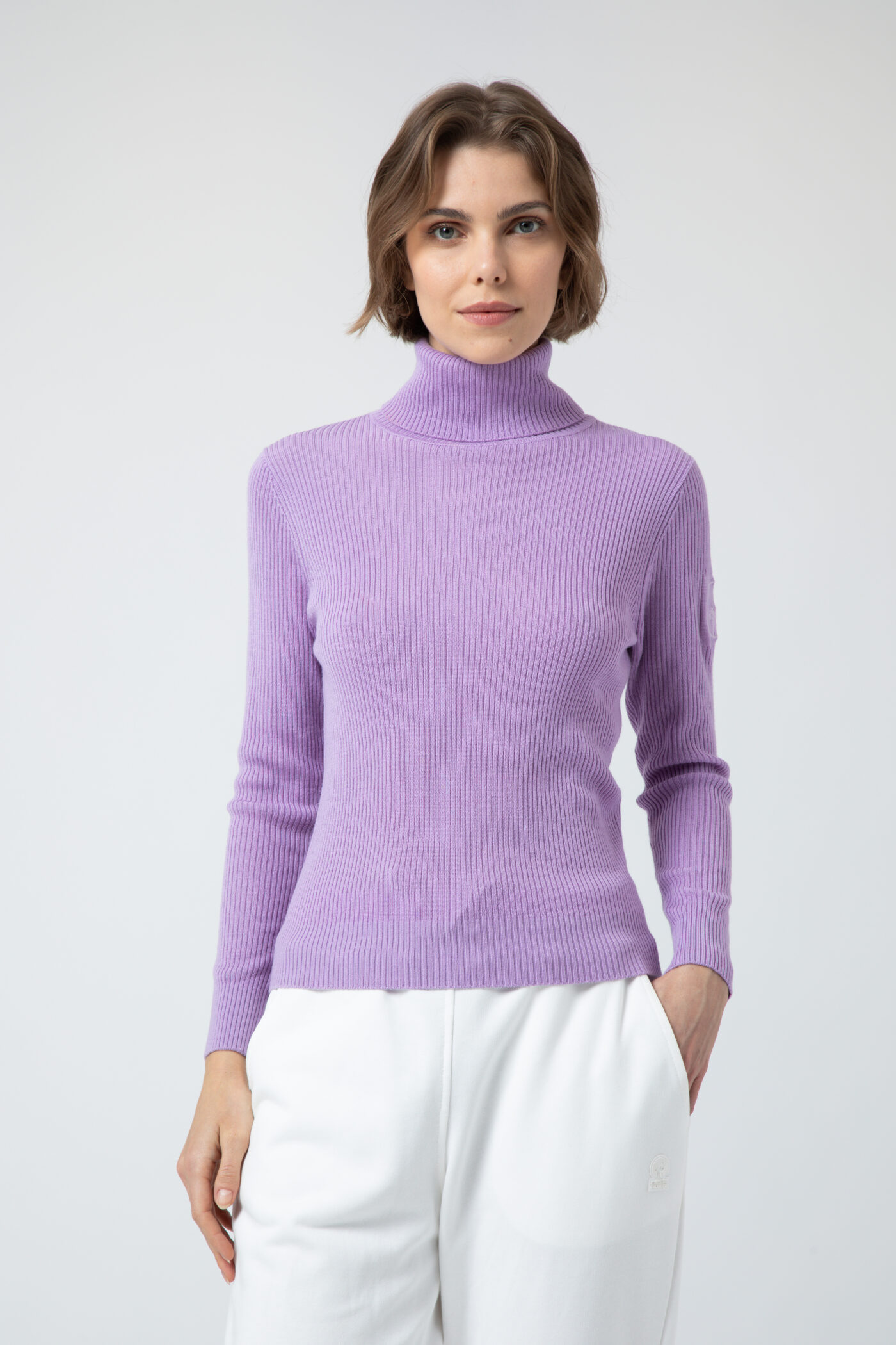 MIRY Lilac Turtle Neck Sweater Ciesse Piumini